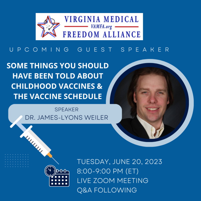 Vaccines: Knowledge Is Power | Virginia Medical Freedom Alliance